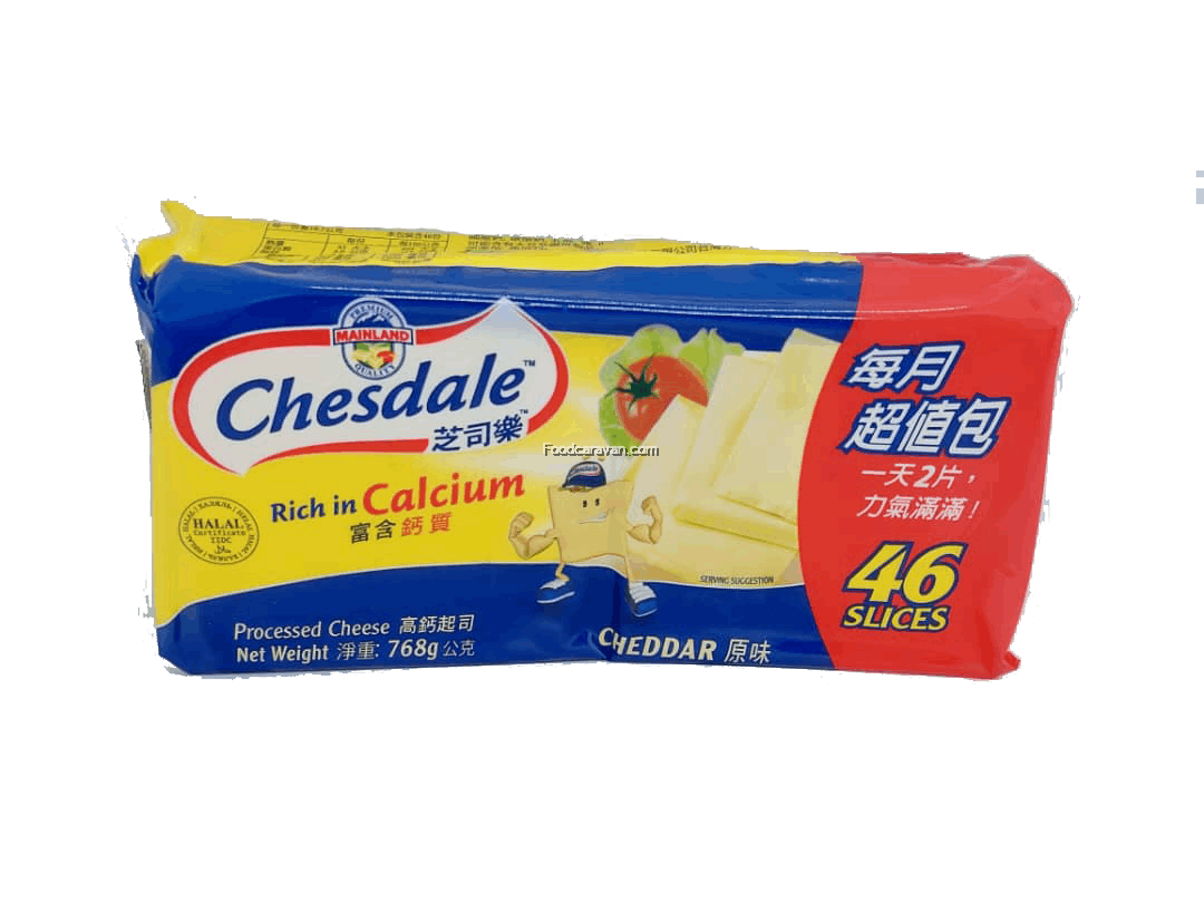 CHESDALE Processed Cheese Slices 46's CHESDALE Processed Cheese Slices 46's